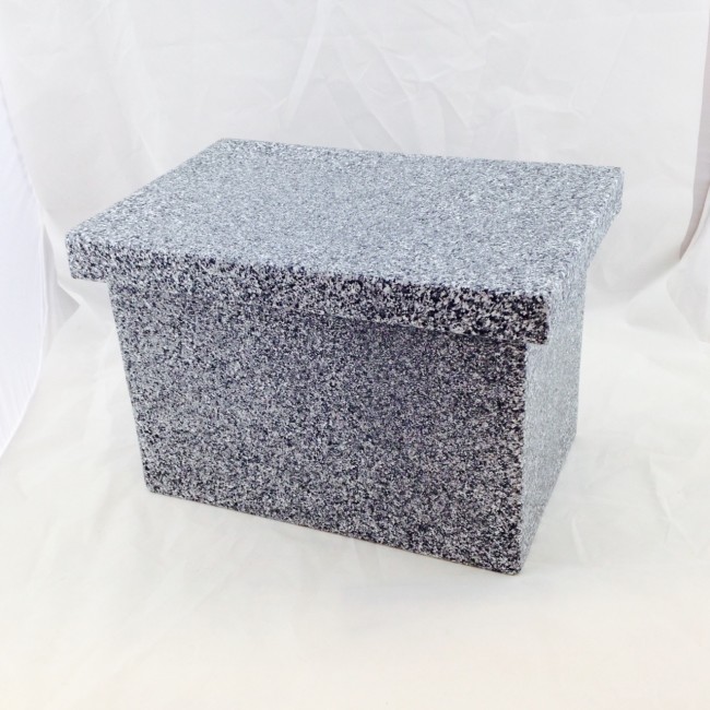 URN VAULT, POLYETHYLENE, BLACK GRANITE - Urn Vaults - Funeral Home