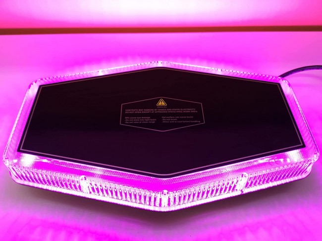 PURPLE LED BEACON DOME