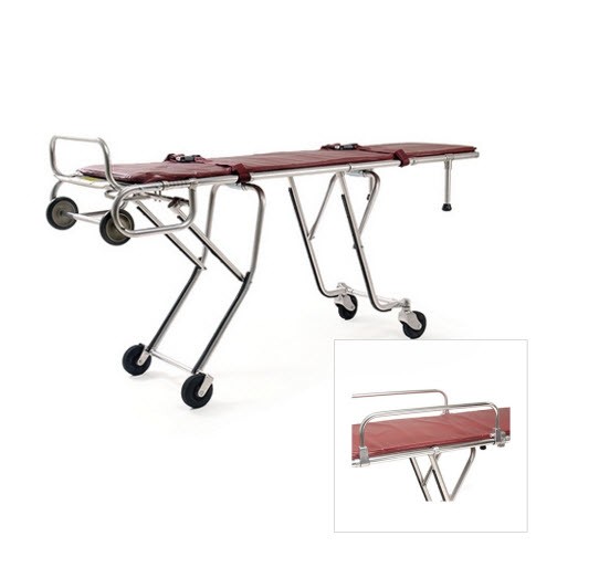 COT,#24 ONE MAN M/LEVEL w/S.ARMS/W.LOCKS - Stretchers/Cots - Funeral Home