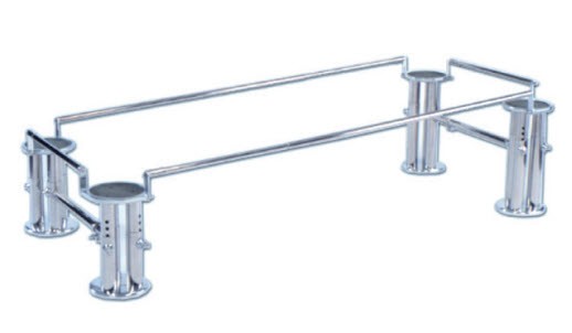 CORNER POST STAND/TELESCOPING /ST.STEEL - Lowering Device - Cemetery