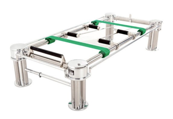 CORNER POST STAND/NON-TELE/STAINLESS - Lowering Device - Cemetery