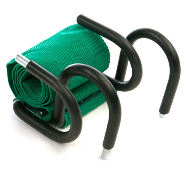 SAFETY STRAPS, PR. 48" GREEN POLY - Lowering Device - Cemetery