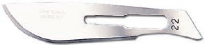 SCALPEL BLADES SIZE 22 (box of 100)