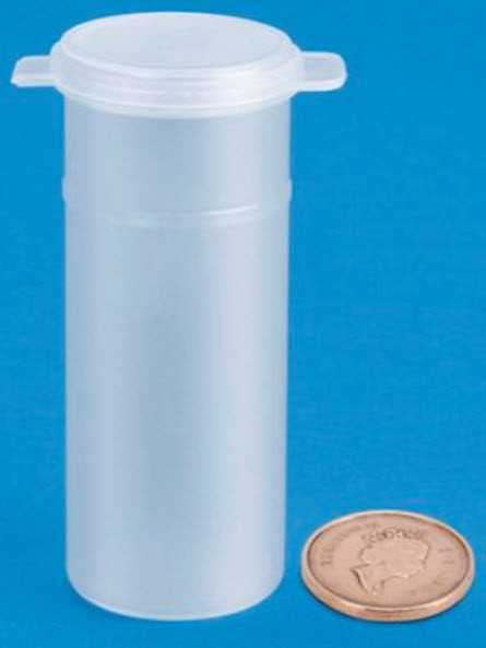 SMALL PLASTIC CONTAINER FOR REMAINS - Supplies - Crematorium